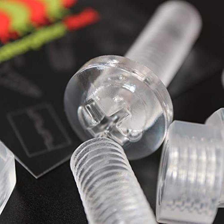 30 Transparent Clear Acrylic Nuts & Bolts - M8 x Philippines | Ubuy