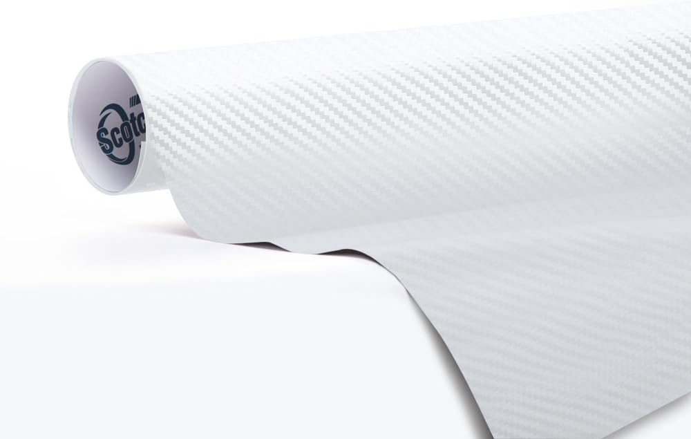 3M Scotchprint Series 1080 White Carbon Fiber Vinyl Philippines | Ubuy