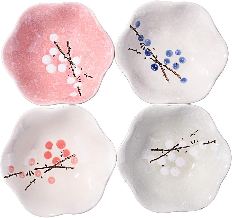 Ceramic Soy Sauce Dish Set of 4 Japanese Porcelain Philippines | Ubuy