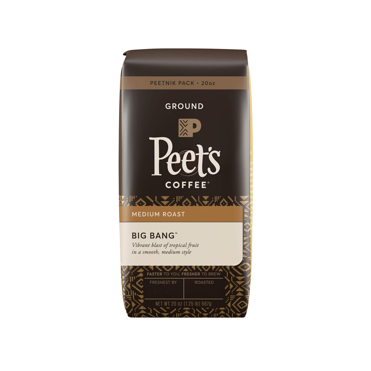 Peet's Big Bang Medium Roast Ground Coffee - 20 oz Philippines | Ubuy