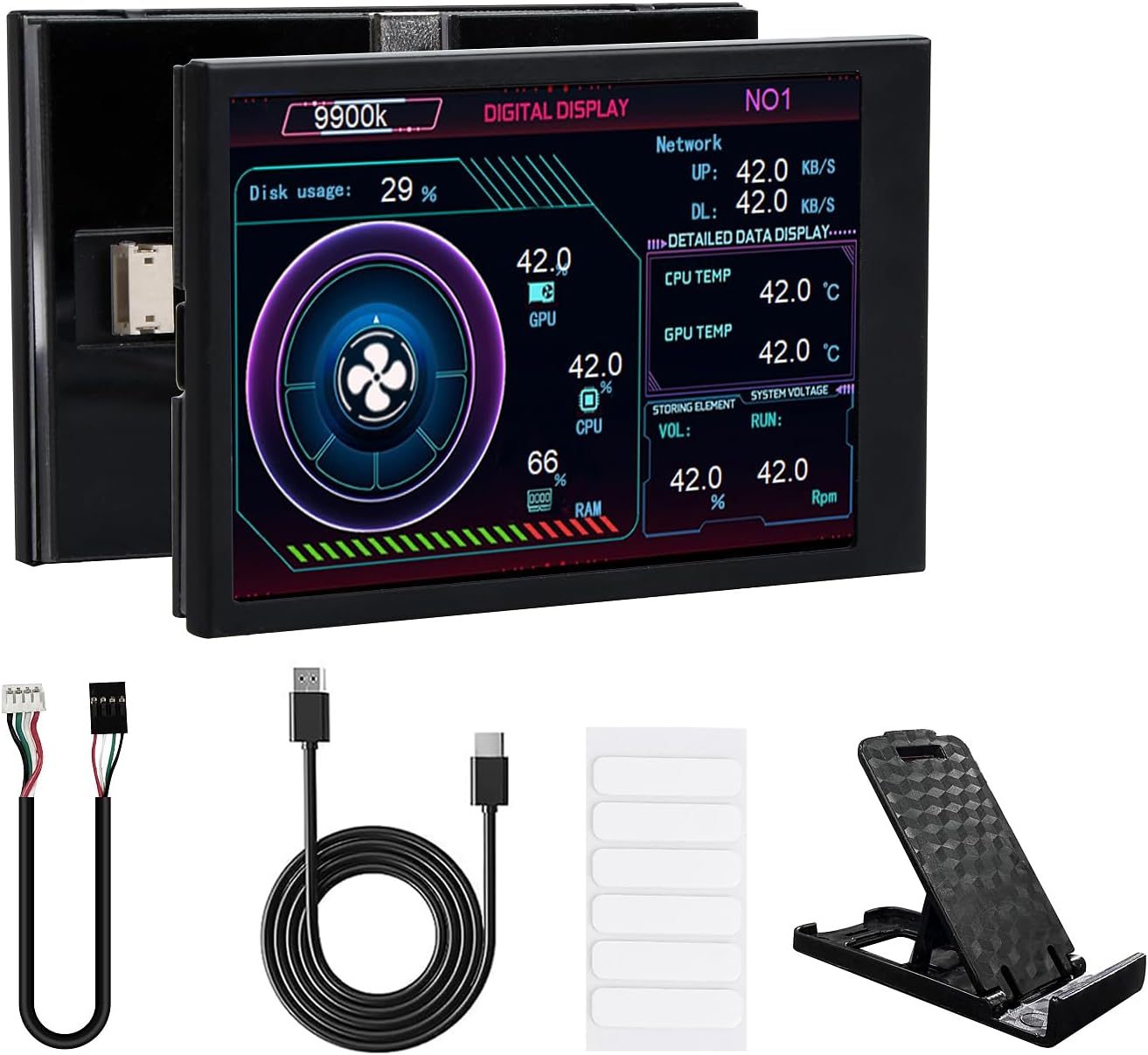 3.5 IPS USB Mini Screen Computer Temp Data Monitor Philippines | Ubuy