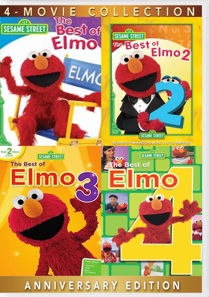 Sesame Street 4-Film Best of Elmo Collection: The Philippines | Ubuy