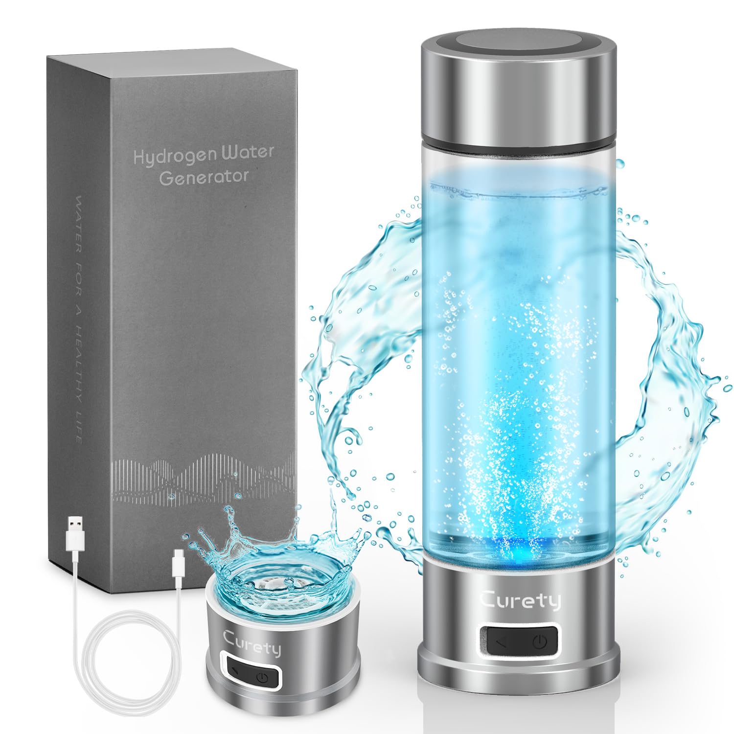 Hydrogen Water Bottle Generator, Portable 1500ppb Philippines | Ubuy