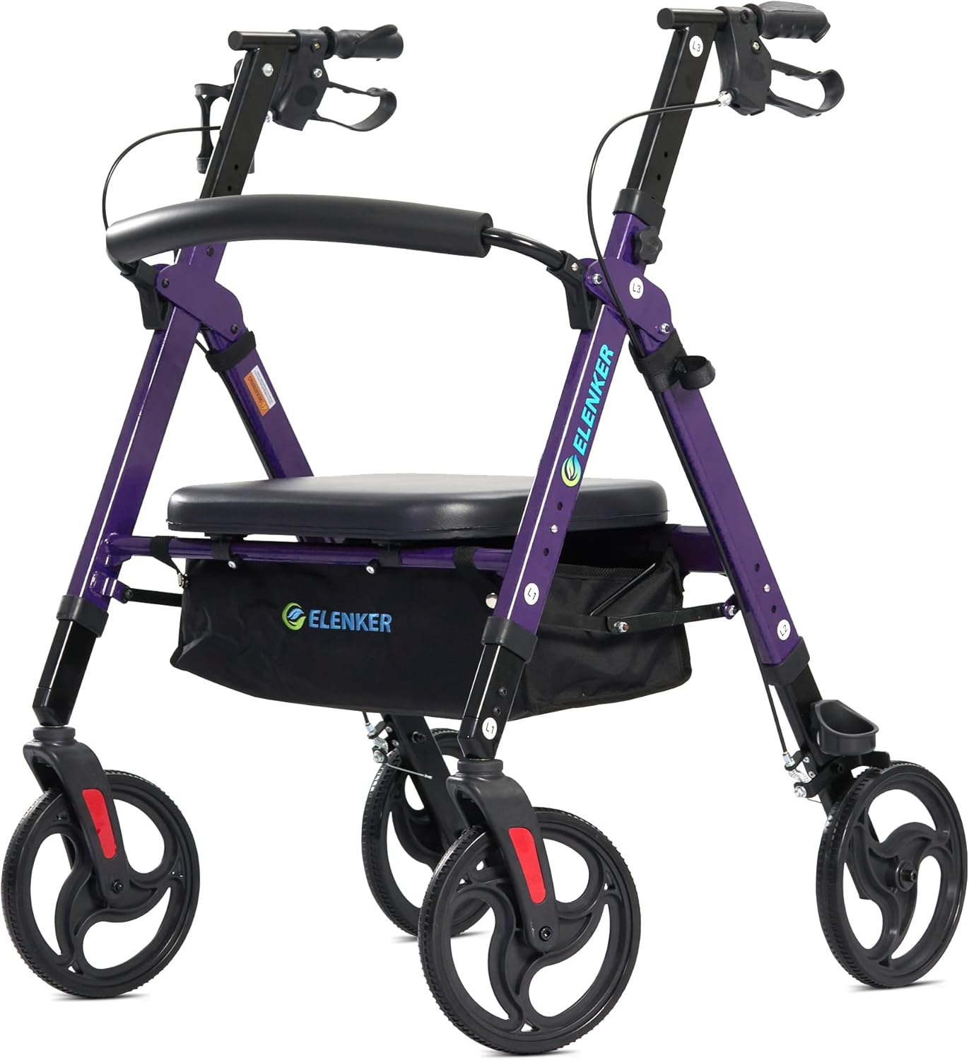 ELENKER Heavy Duty Rollator Walker with Extra Wide Philippines | Ubuy