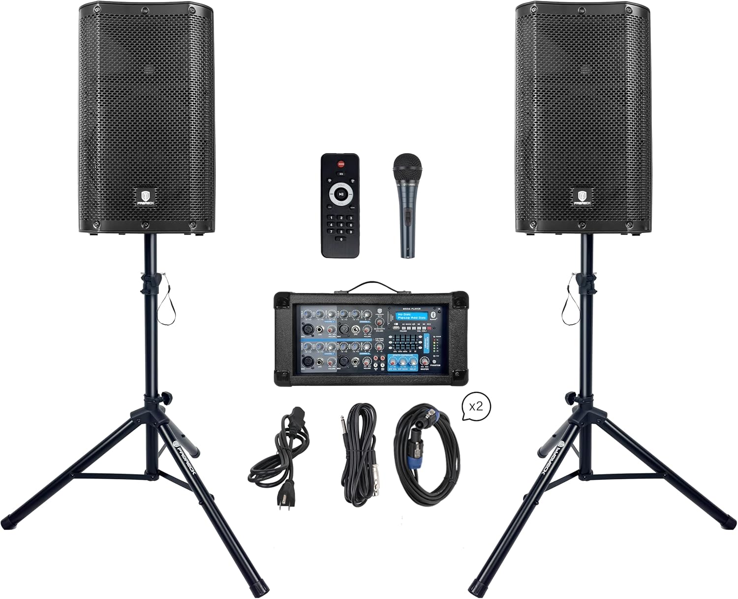 PRORECK DELTA 10 1800W Bluetooth PA Speaker System Philippines | Ubuy